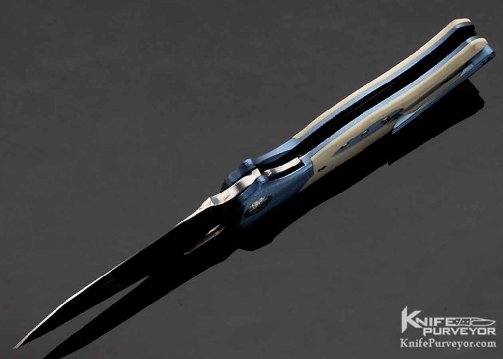 Matt Diskin Custom Knife Scale Release Double Action Automatic - Knife ...