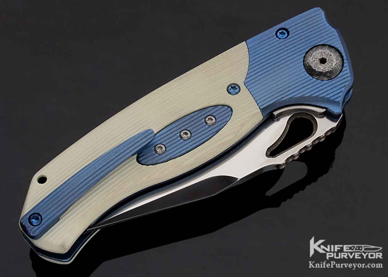 Matt Diskin Custom Knife Scale Release Double Action Automatic - Knife ...