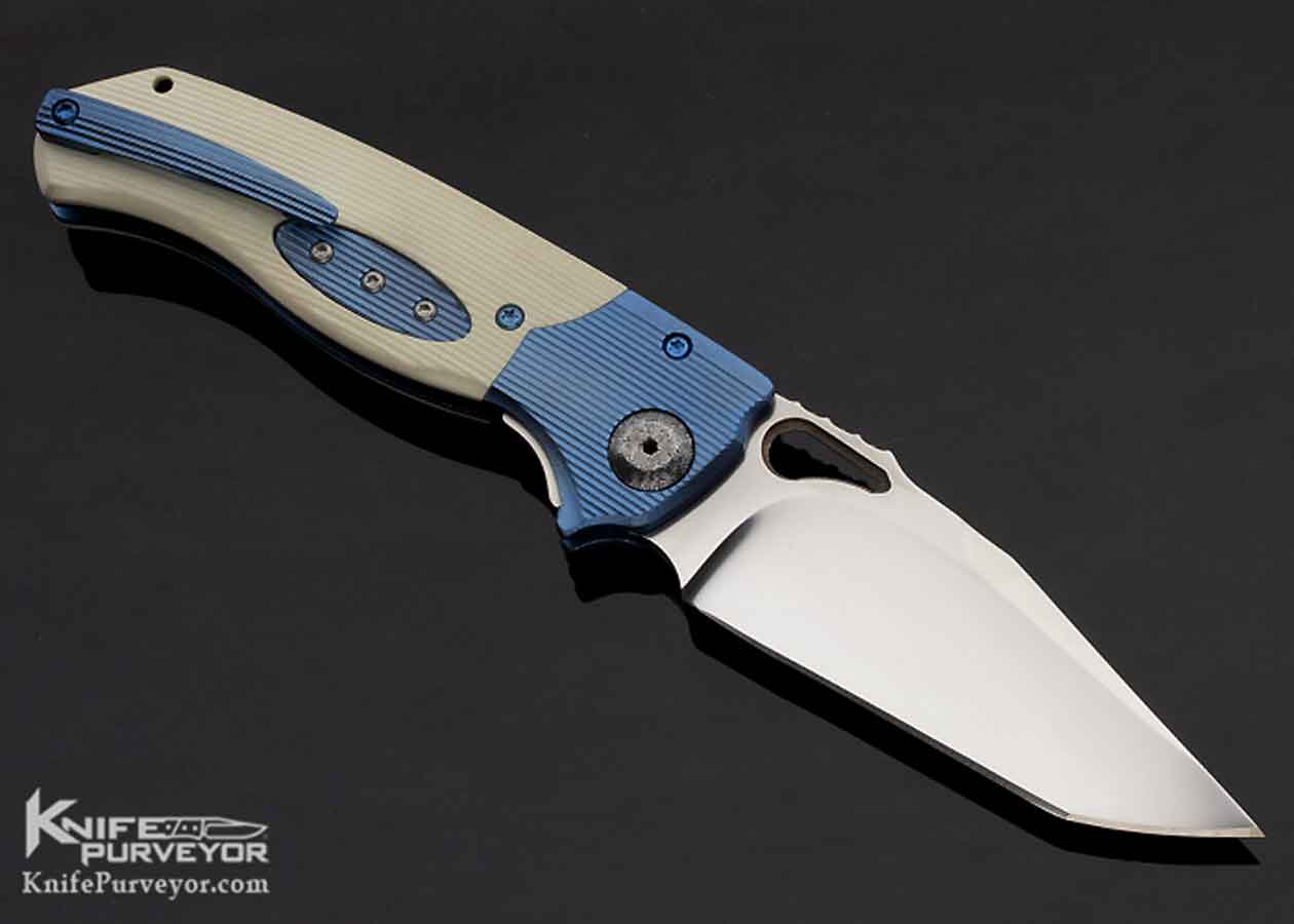 Matt Diskin Custom Knife Scale Release Double Action Automatic - Knife ...