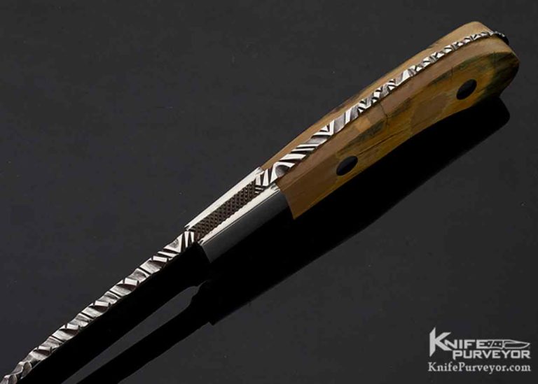SR Johnson Custom Knife Dressed Utility Knife - Knife Purveyor