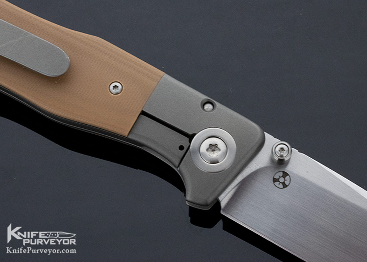 Todd Rexford Custom Knife Mini Epicenter Micarta Frame Lock - Knife ...