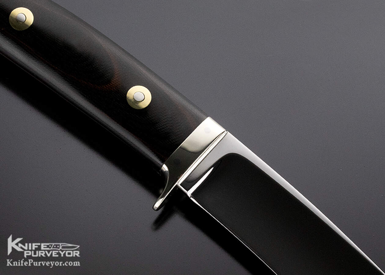 Bob Loveless Custom Knife String Micarta Lawndale Drop Point Hunter ...