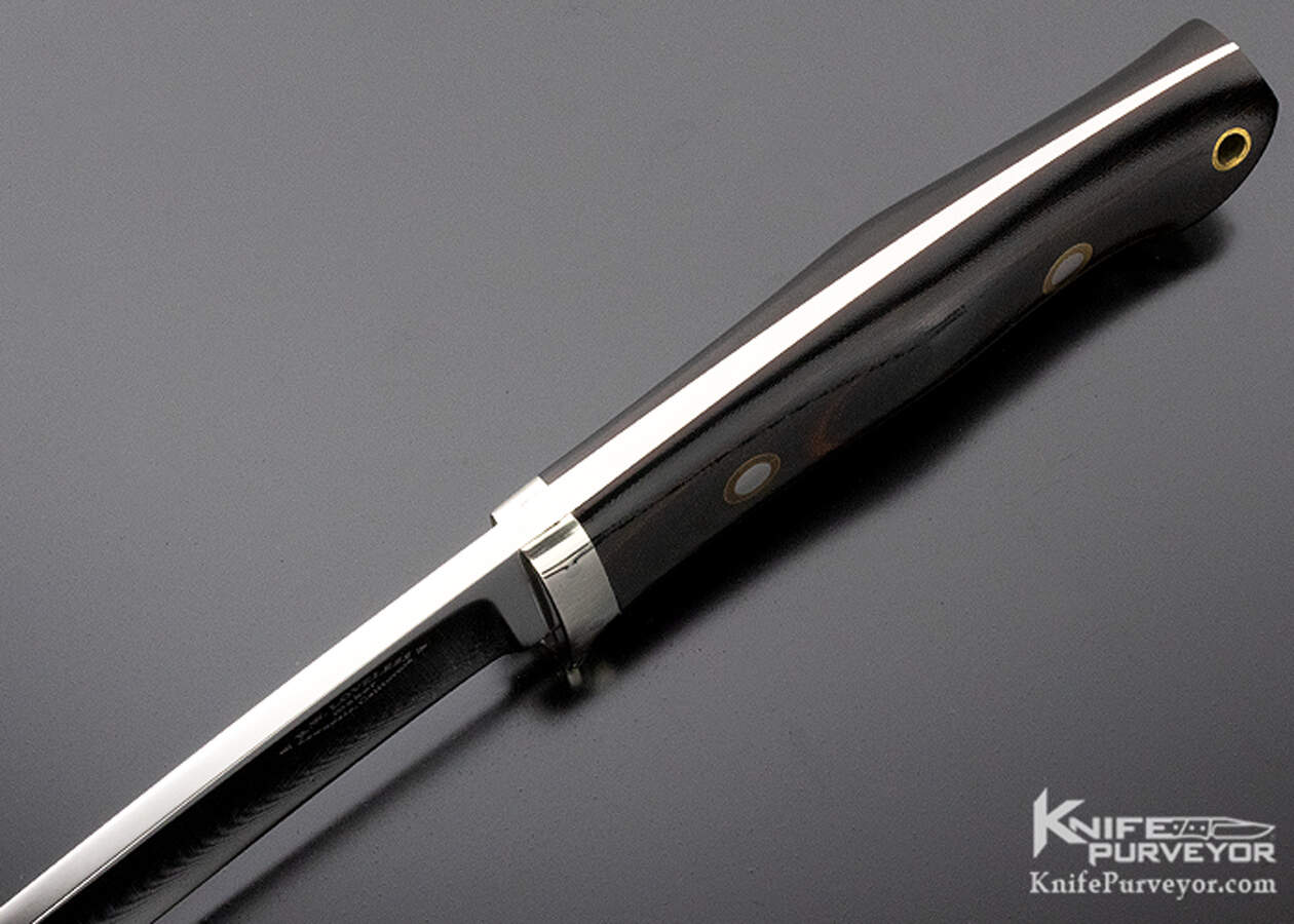 Bob Loveless Custom Knife String Micarta Lawndale Drop Point Hunter ...