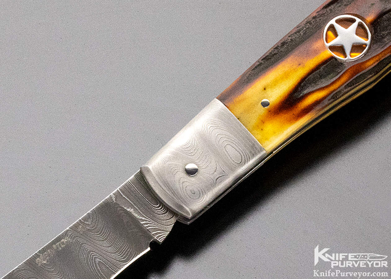 Ron Newton Master Smith Custom Knife Picture of The Alamo Can be Viewed ...