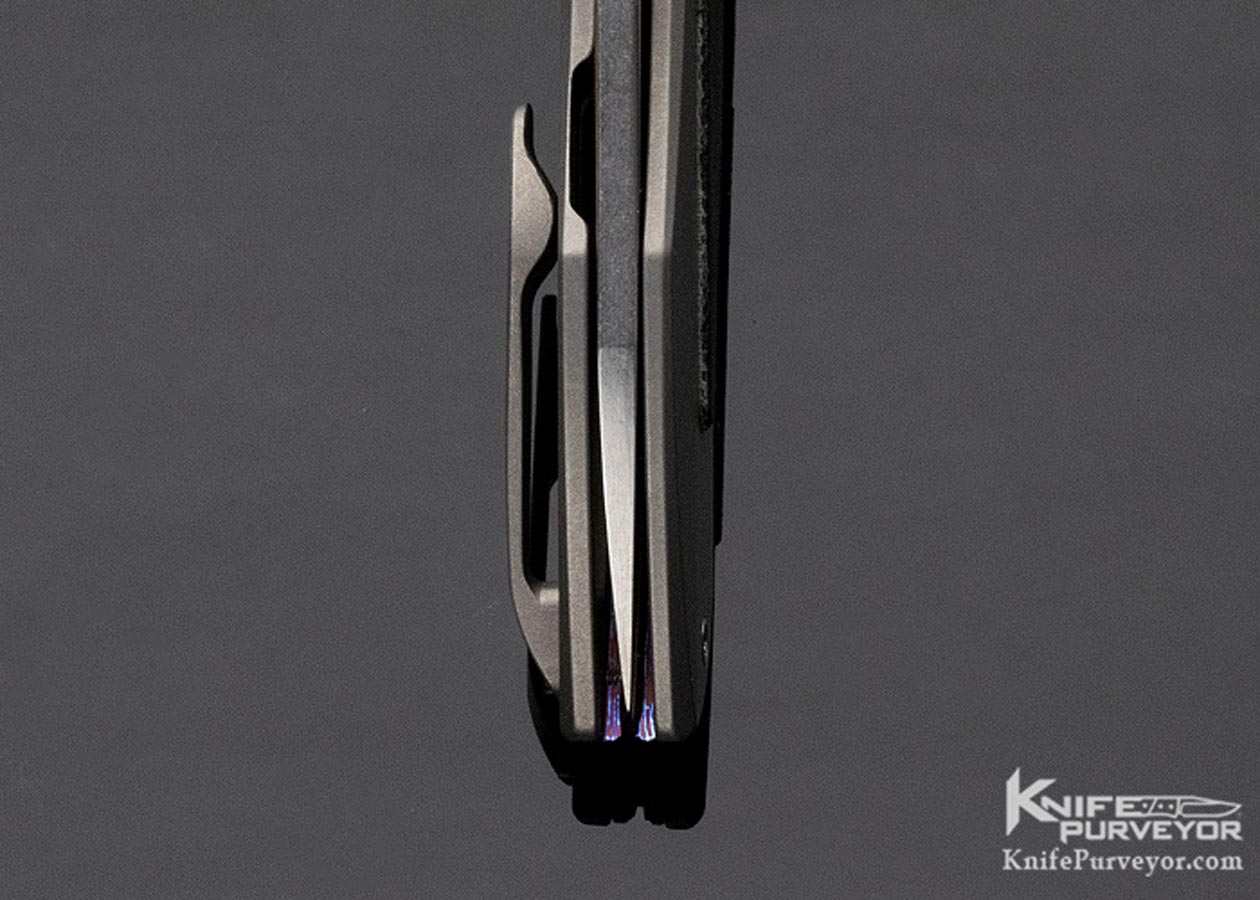 Brad Southard Custom Knife Mini Tolk Frame Lock Flipper - Knife Purveyor