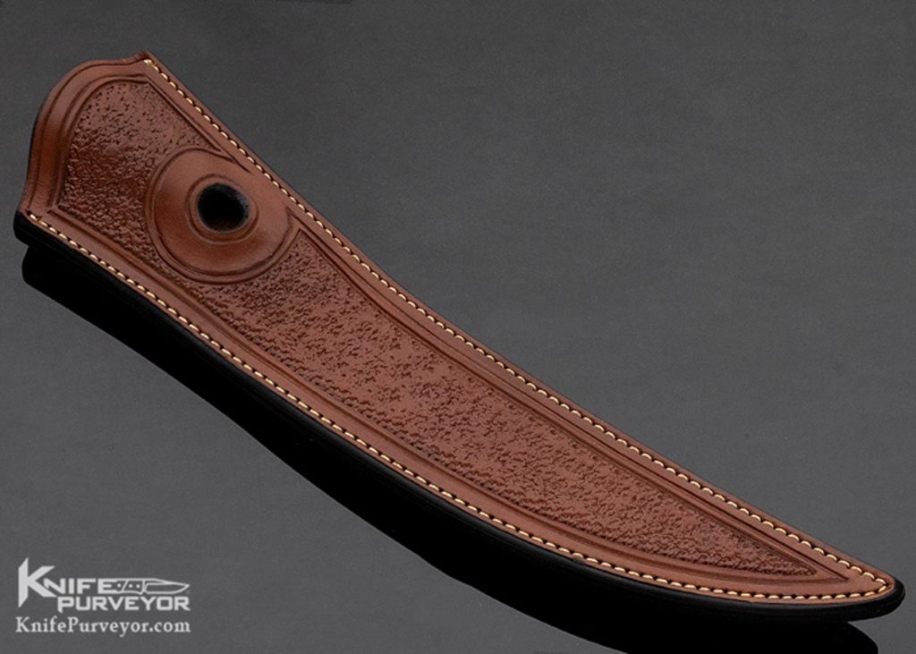 Burt Foster Custom Knife Master Smith Integral Fighter Forged Steel w ...