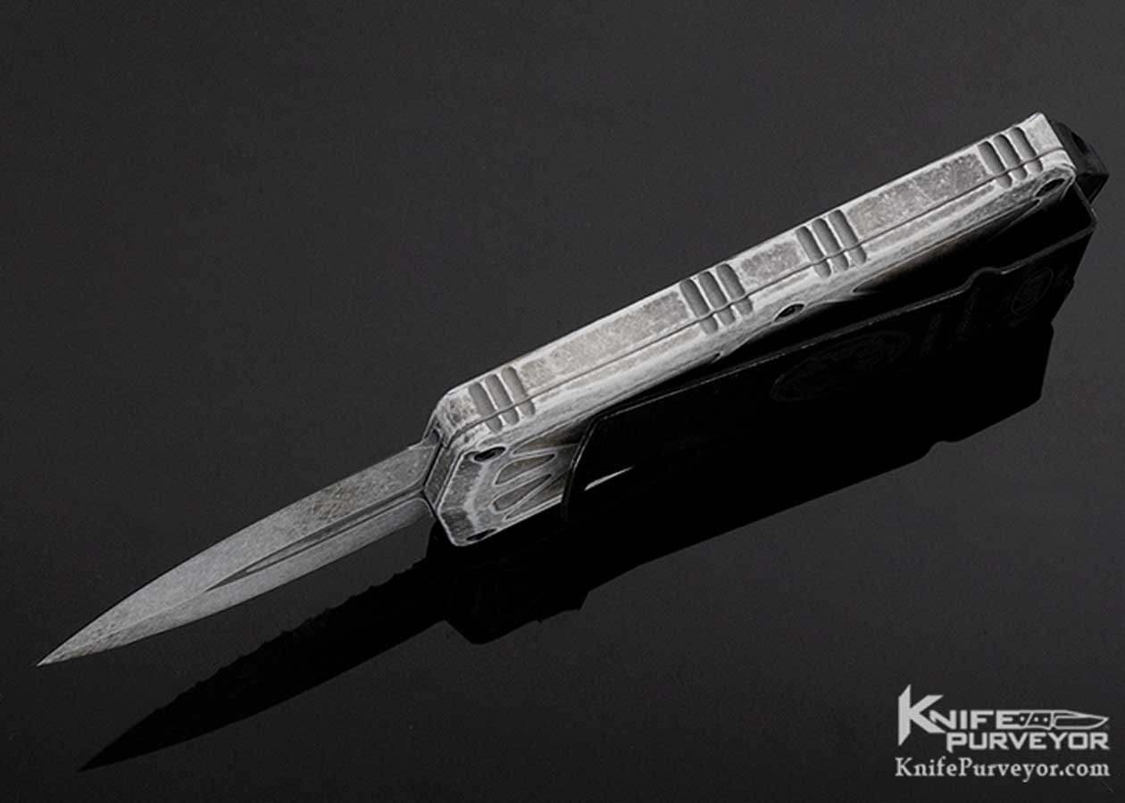 Microtech Custom Knife Exocet D/E SA 157-3 SA "Sand Trooper" - Knife ...