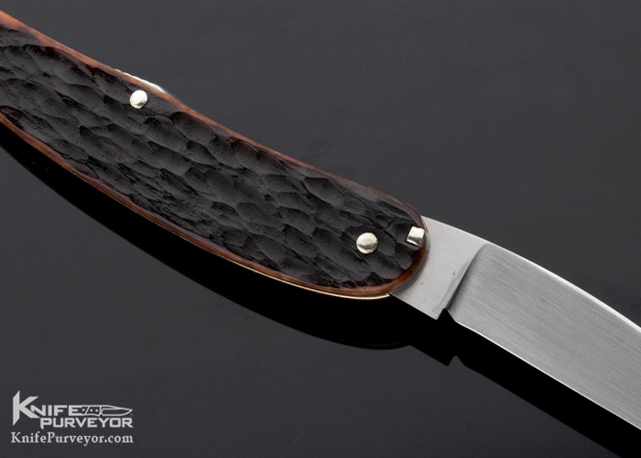 Tomonari Hamada Custom Knife Jigged Bone with Federal Shield and ...