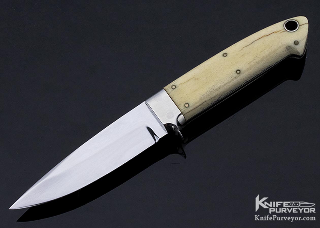 WW Cronk Custom Knife Japanese Market Bone Handle Hunter - Knife Purveyor