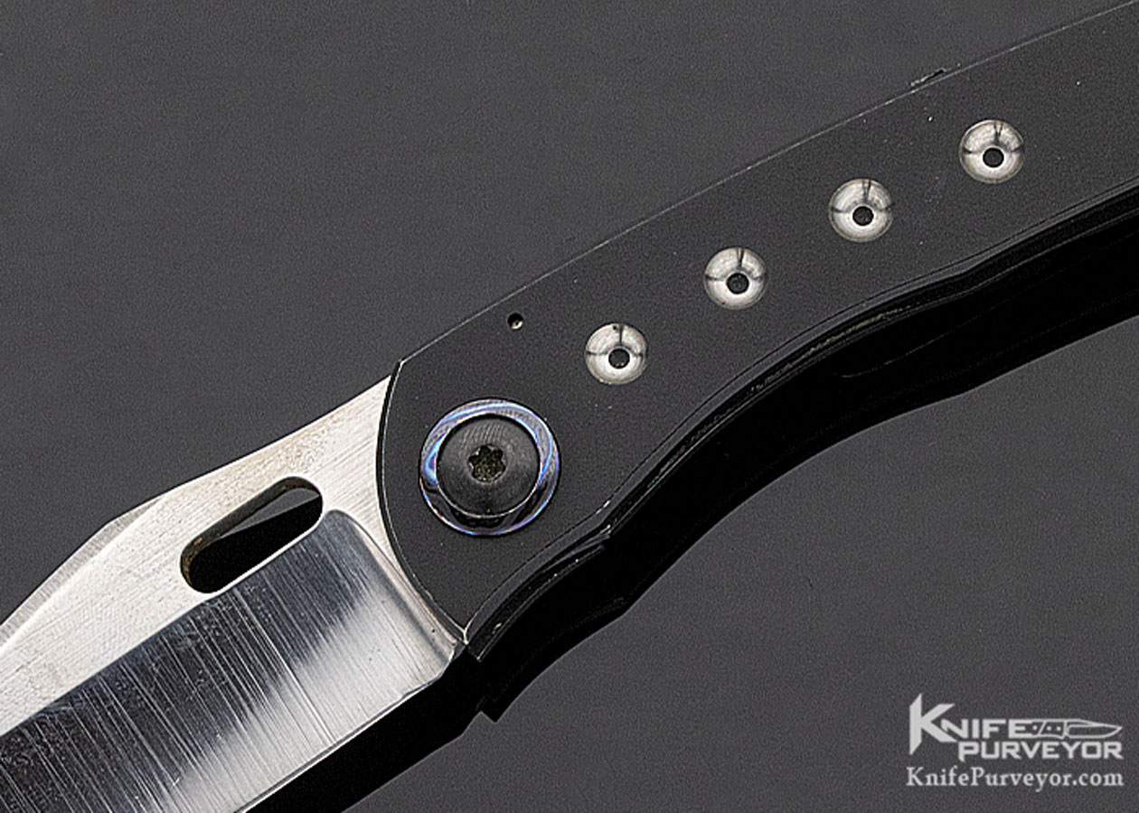 Robert Carter Custom Knife First Ever BBM (Bare Bones Model) Framelock ...