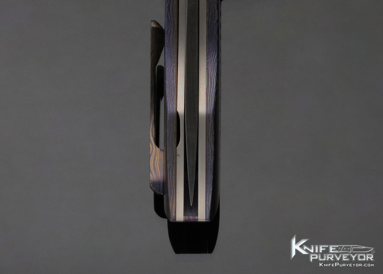 Kurt Merriken Custom Knife "Phantom" One Off Zipper Zurcuti with M390 ...