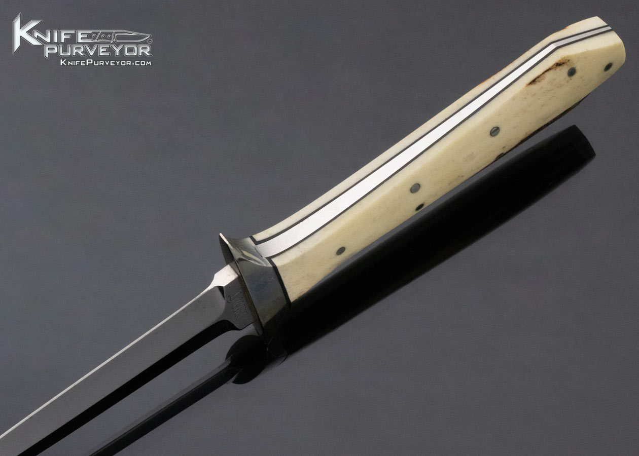Dan Dagget Custom Knife Stag Dagger - Knife Purveyor