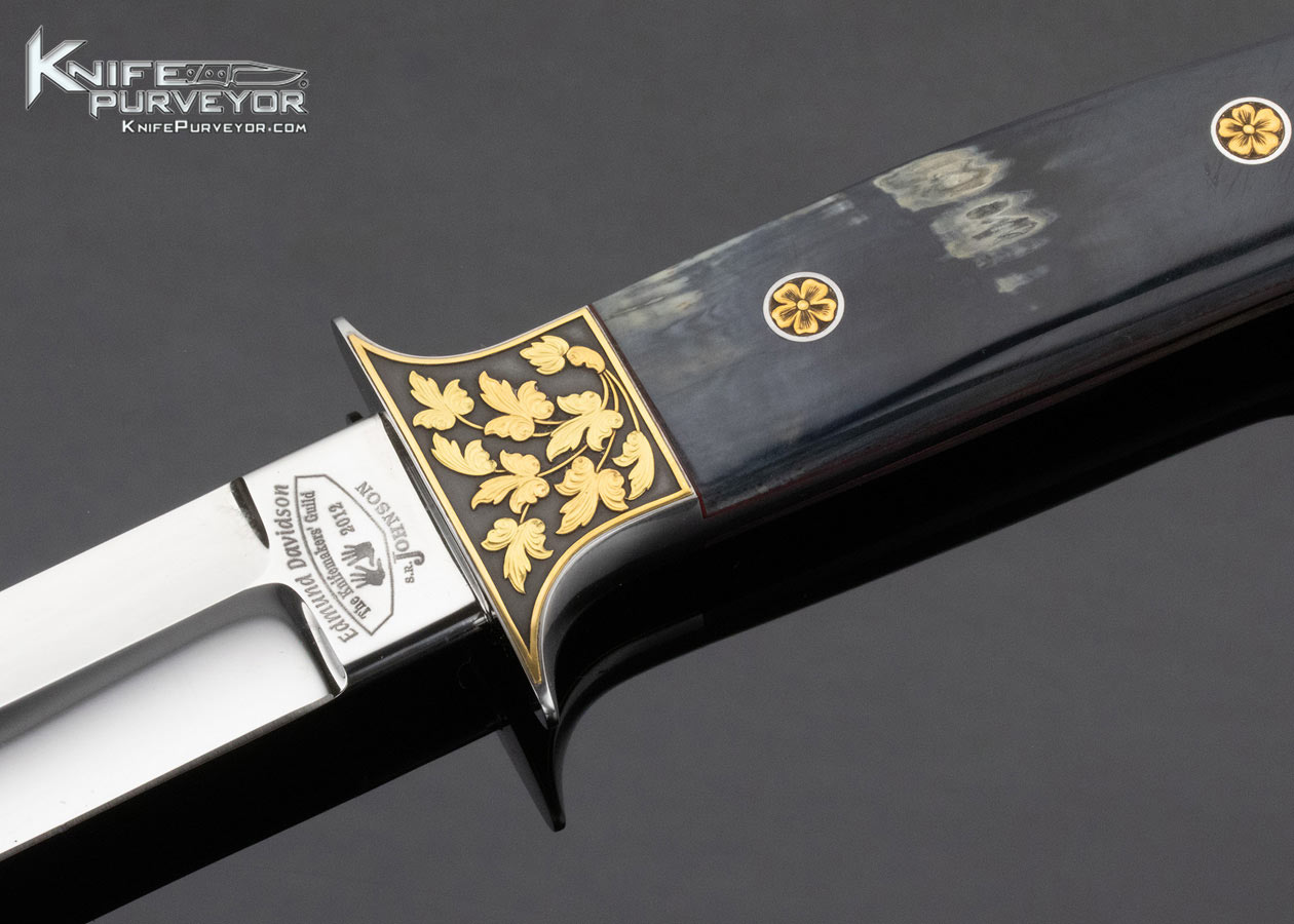 S.R. Johnson Edmund Davidson Custom Knife 2012 Knifemakers Guild ...