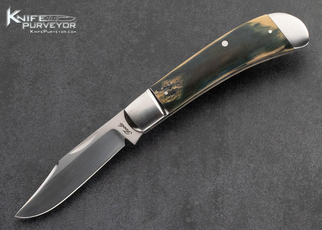 Bobby Toole Custom Knife Single Bladed Trapper Mammoth Slipjoint ...