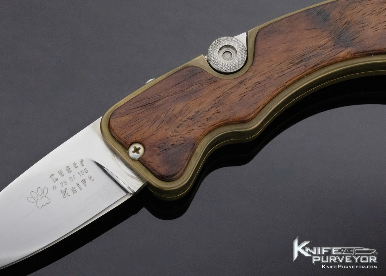 Ithaca Gun Track Luger Toggle Lock Knife #23 of 100 - Knife Purveyor