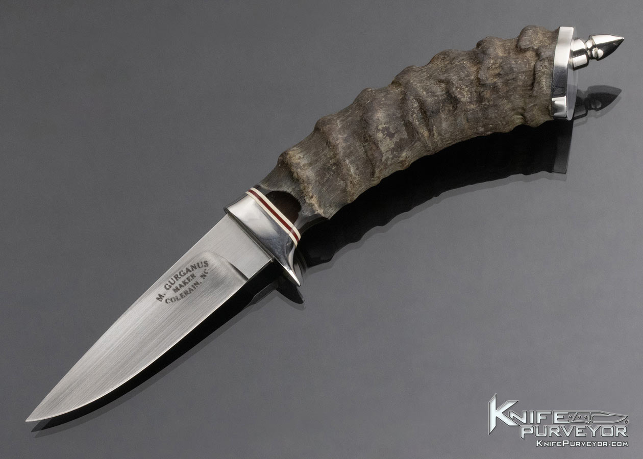 Melvin Gurganus Custom Knife Impala Horn Caper - Knife Purveyor
