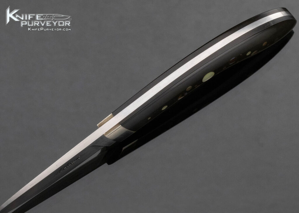 Harumi Hirayama Custom Knife Silver Bolster Fixed Blade - Knife Purveyor