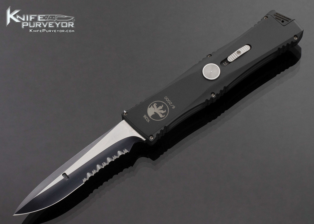 Microtech Custom Knife Combat Talon II Blade Ground by Walter Brend OTF ...