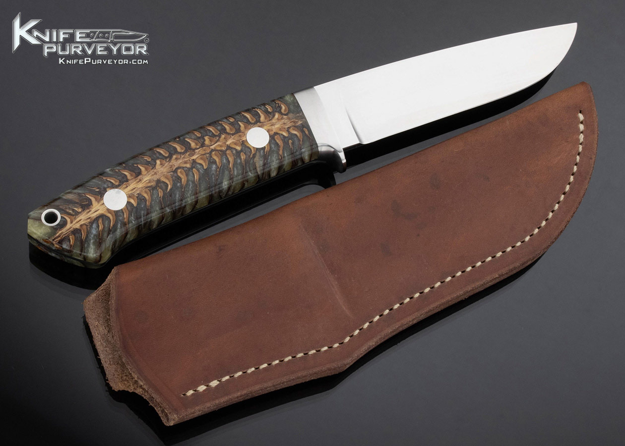 Bill Ankrom Custom Knife Norwegian Pine Cone Hunter - Knife Purveyor