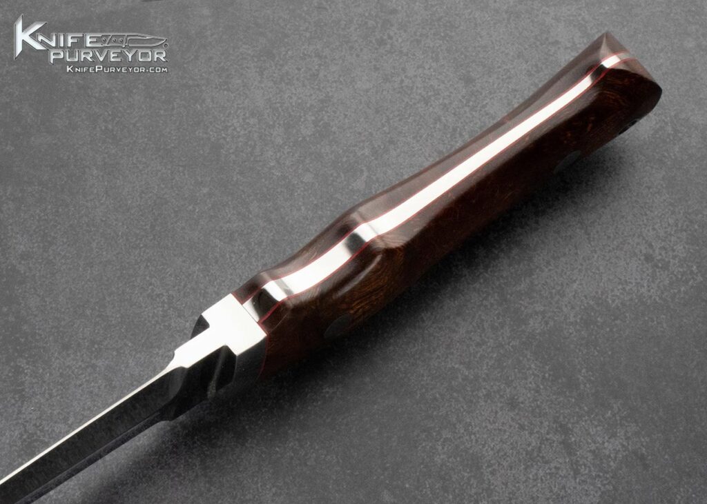 Jim Minnick Custom Knife Desert Ironwood "Hideout" - Knife Purveyor