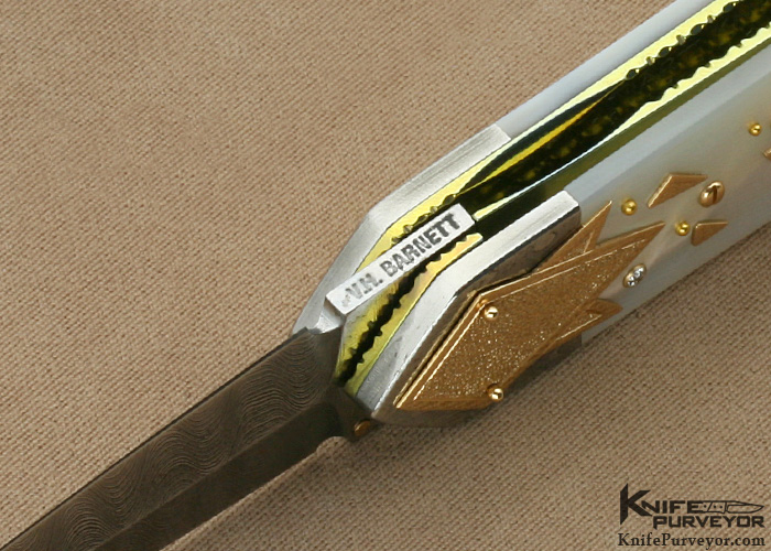 Van Barnett Custom Knife "Comet" Featured in "The Art Knives of Van ...