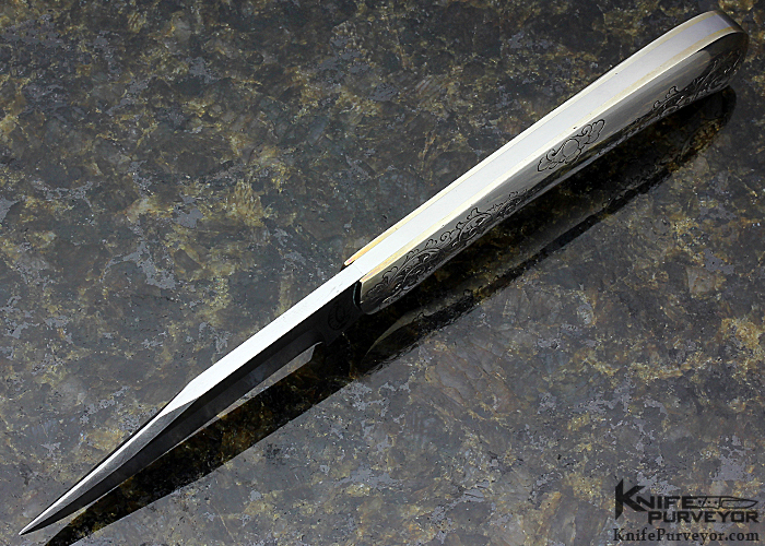 Jim Corrado Custom Knife Engraved by George Sherwood #29 with Buckner ...