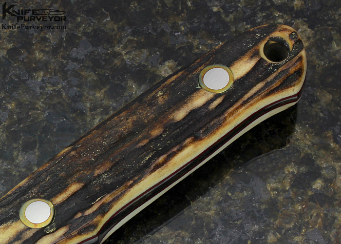 Bob Loveless Custom Knife Riverside Stag Piker - Knife Purveyor