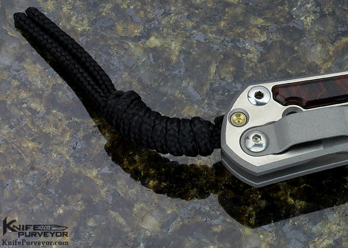 Chris Reeve Small Sebenza 21 With Cocobolo Wood Frame Lock - Knife Purveyor