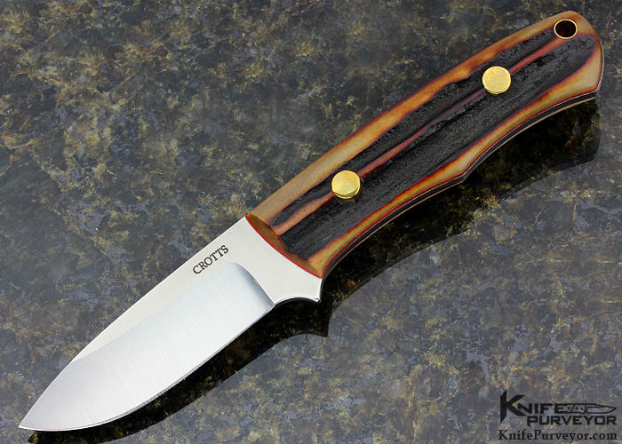 Dan Crotts Custom Knife Stag Hunter - Knife Purveyor