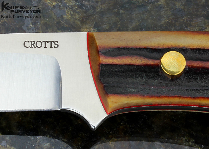 Dan Crotts Custom Knife Stag Hunter - Knife Purveyor