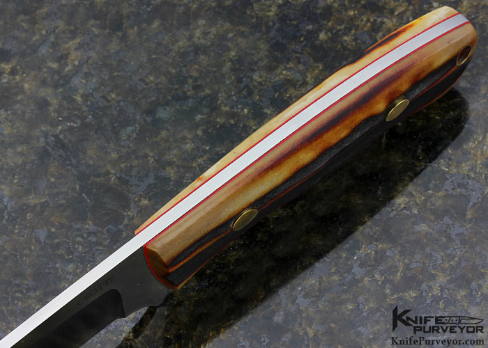 Dan Crotts Custom Knife Stag Hunter - Knife Purveyor