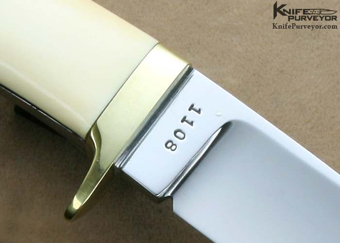 Bob Barbee Custom Knives Cathy Skaggs Scrimshawed Preban Ivory Hunter ...