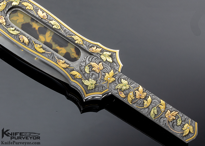 Joe Kious Custom Knife Double Pocket Locket Automatic "Controlled ...