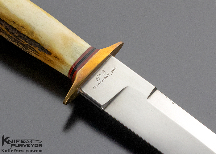 Bob Loveless Custom Knife Stag Vintage Bowie 1957 - Knife Purveyor