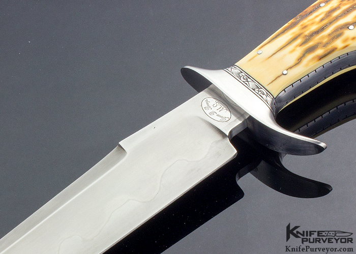 Bruce Bump Custom Knife Sole Authorship Doctor's Bowie with Mammoth ...