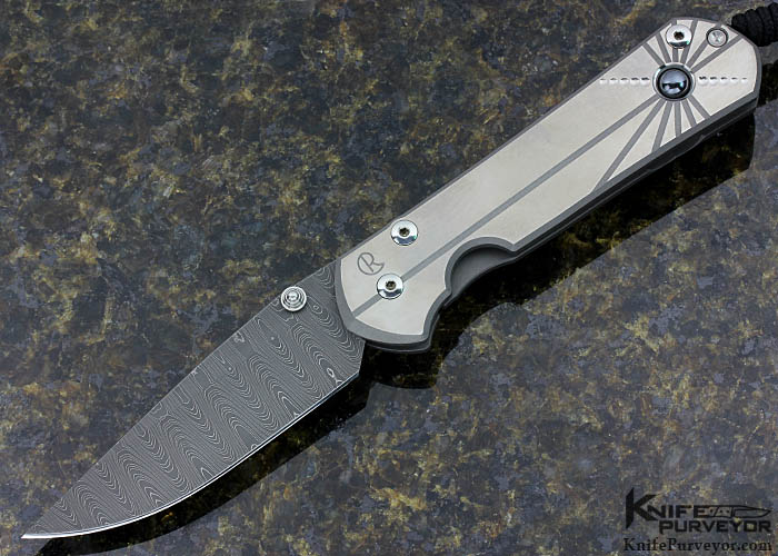 Chris Reeve Custom Knife Large Sebenza 21 Unique Graphic - Knife Purveyor