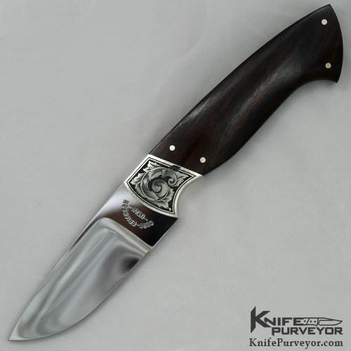 Curt Erickson Custom Knife Steve Lindsay Engraved Hunter - Knife Purveyor