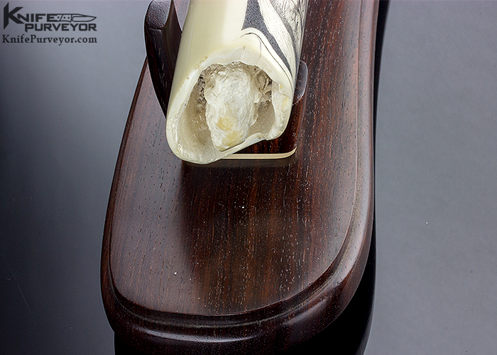 Dale Fisk Custom Art Walrus Tusk with Traditional Inuit and Nature ...