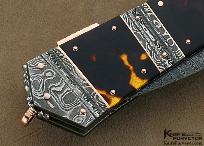 Barry Davis Custom Knives Sole Authorship Damascus & Exotic Material ...