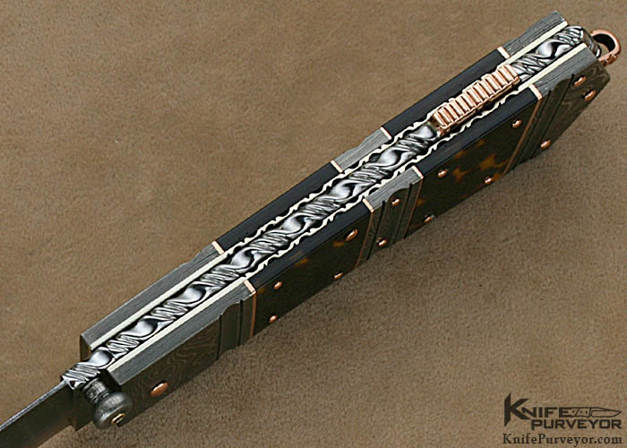Barry Davis Custom Knives Sole Authorship Damascus & Exotic Material ...