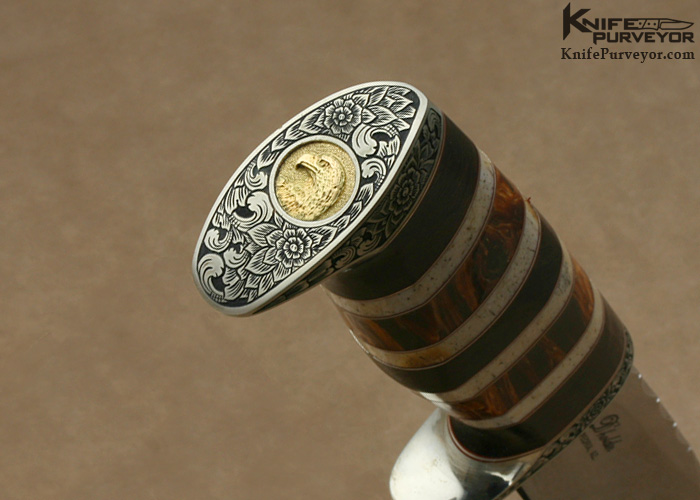 D'Alton Holder Custom Knife "My Knife" Engraved By Bruce Shaw with ...