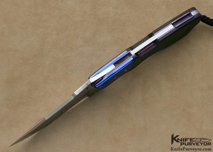 Alan Folts Custom Knife Carbon Fiber & Anodized Titanium "Prototype ...