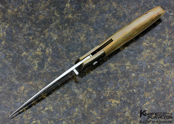 Ken Onion Custom Knife D/A Auto Linerlock with Spear Point Blade ...