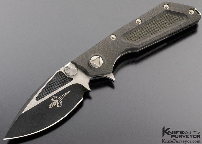 Mick Strider and Anthony Marfione Collaboration Custom Knife Carbon ...