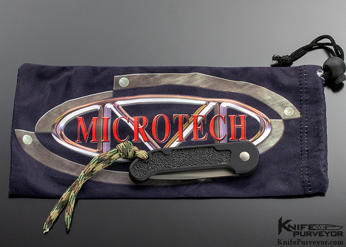 Microtech Custom Knife Aircraft Grade Aluminum with high Grip Inserts ...