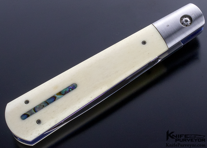 Paul Panak "Burn Knives" Custom Knife "The Gambler" - Knife Purveyor