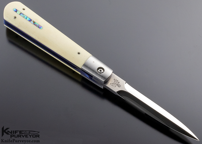 Paul Panak "Burn Knives" Custom Knife "The Gambler" - Knife Purveyor