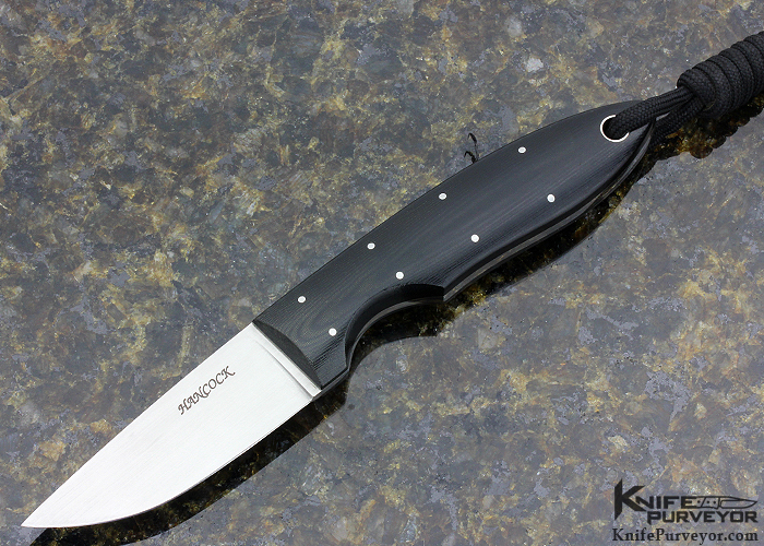 Tim Hancock Custom Knife MS 1998 Micarta 3 Finger Friends Knife - Knife ...