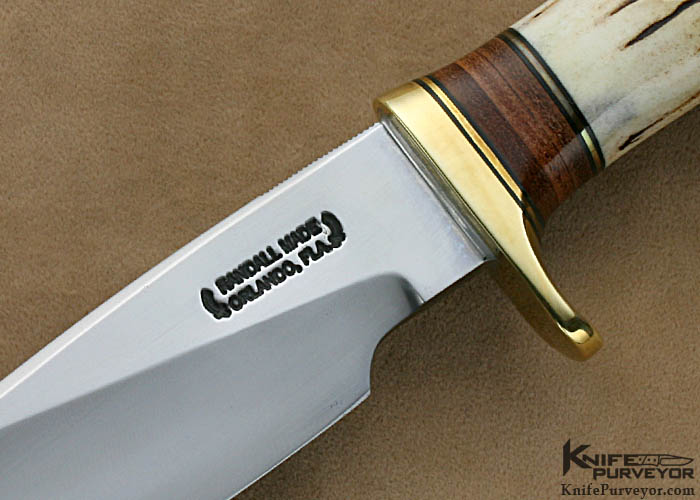 Randall Made Custom Knives Stag Model 25 Trapper - Knife Purveyor