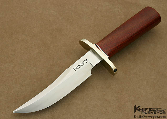 Randall Custom Knife Model 12-6 C Sportsman Bowie with Mahogany Wood ...